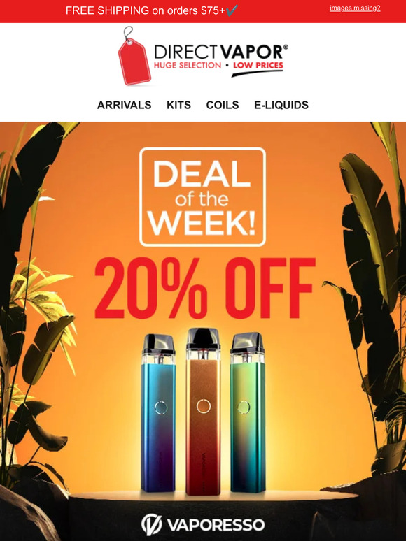 Direct Vapor: 20% Off the Vaporesso Xros 2 | Milled