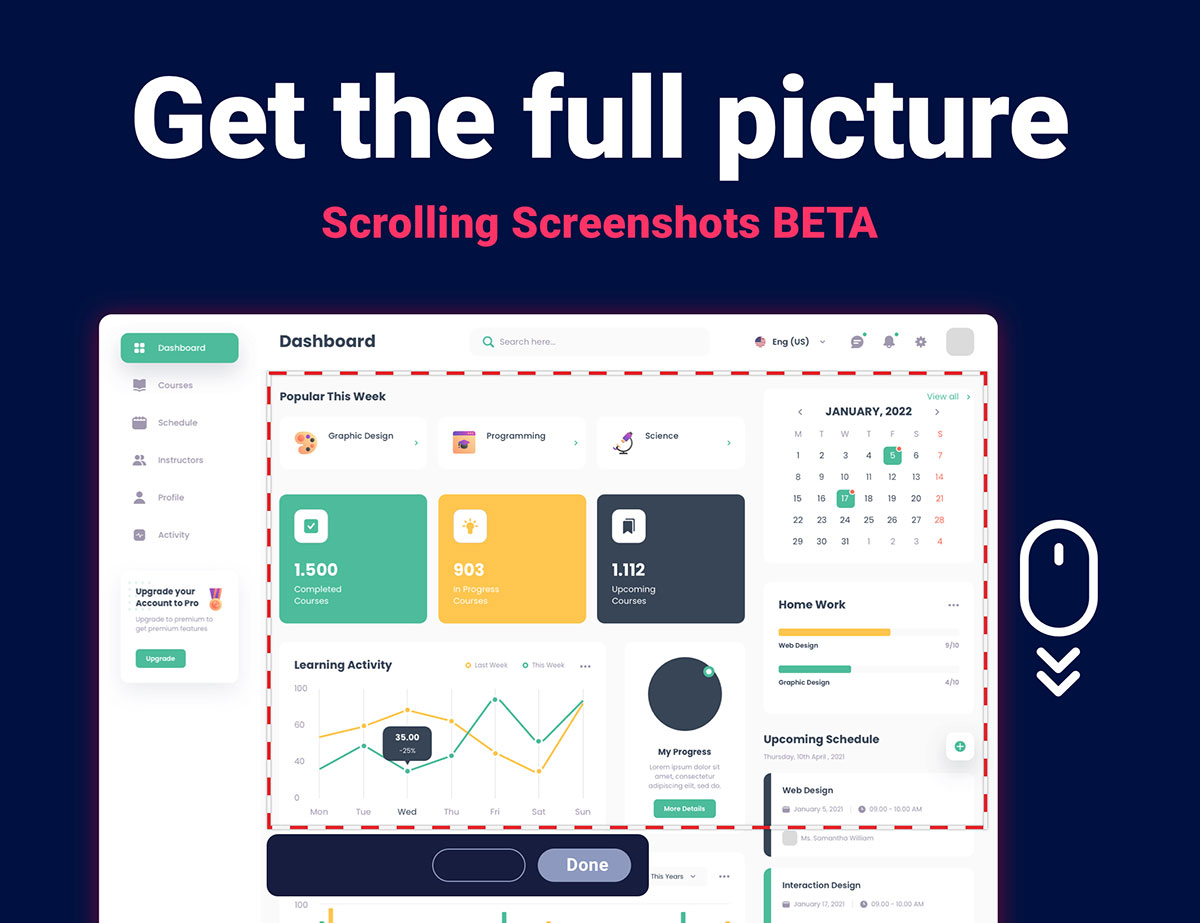 ScreenPal: New! Capture it all with scrolling screenshots | Milled