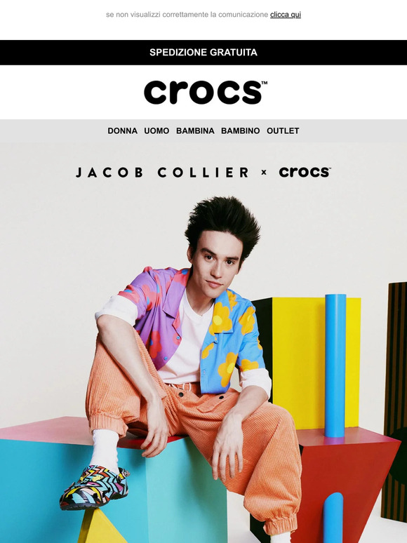 Crocs: 🆕 Jacob Collier X Crocs. La nuova coloratissima collab è qui ...