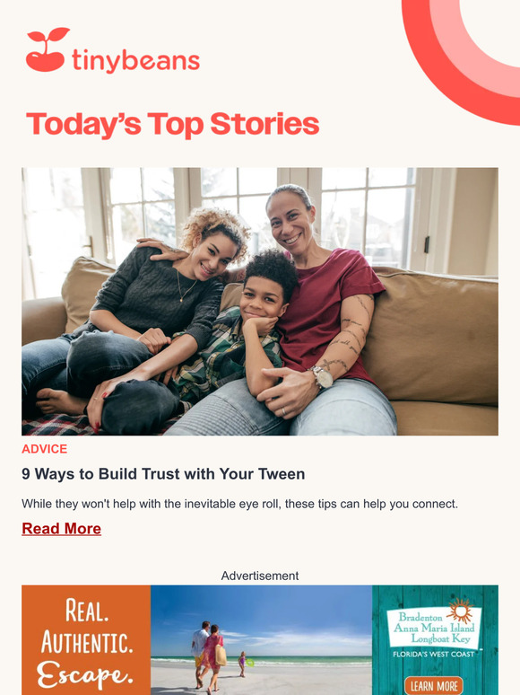 Tinybeans: 9 Ways to Build Trust with Your Tween | Milled