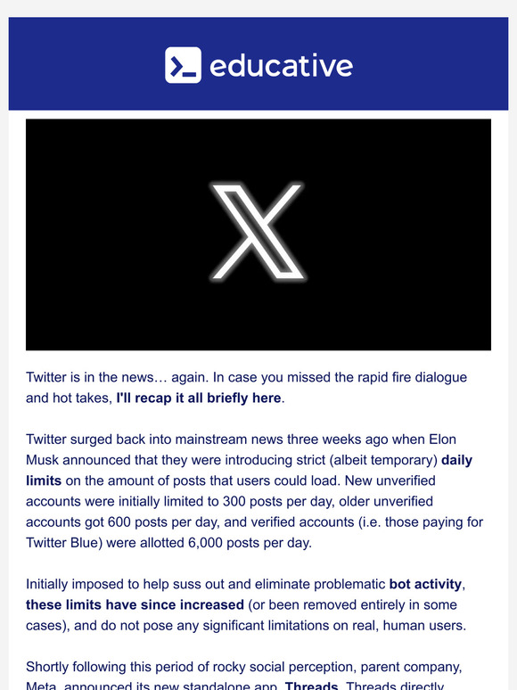 Educative: Grokking Twitter's System Design (in-depth case study) | Milled