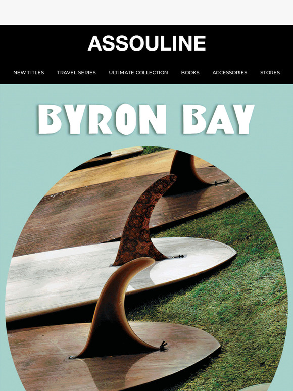 Assouline: New to the Travel Series: Byron Bay | Milled