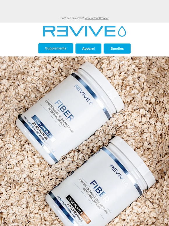 Revive Supplements: Factoring In Fiber: Here's Why It Matters 🥗 | Milled