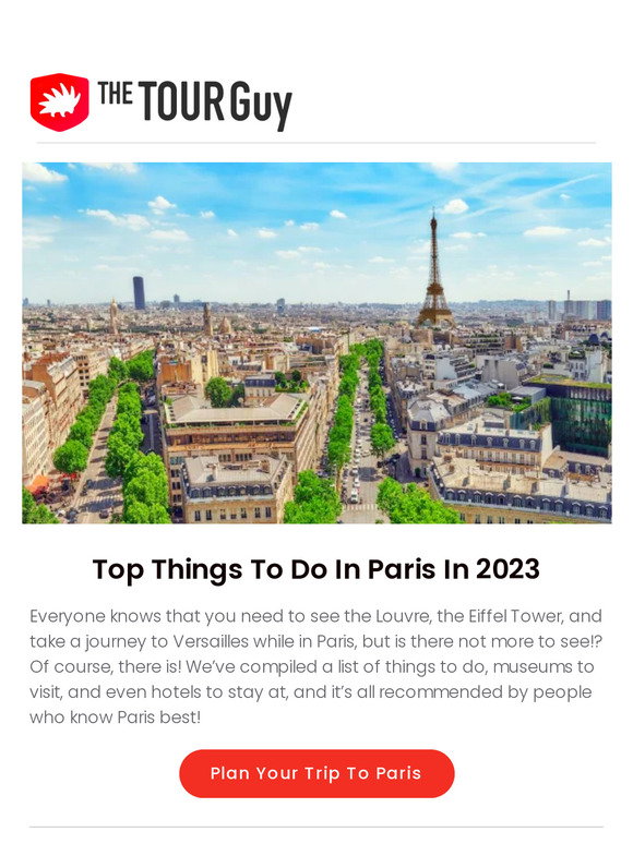 The Tour Guy: Your Paris Travel Guide | Milled