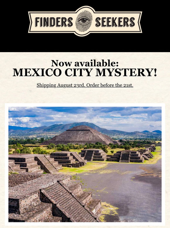 Cratejoy: Now available: an Aztec Mystery! 🦎 | Milled