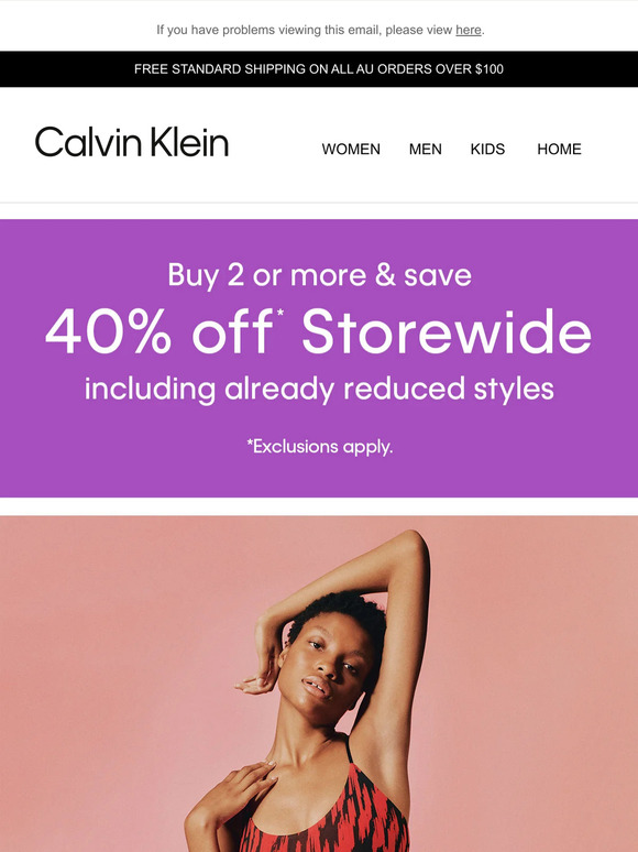 Calvin Klein: Discover new sets with bold prints and graphics inspired ...