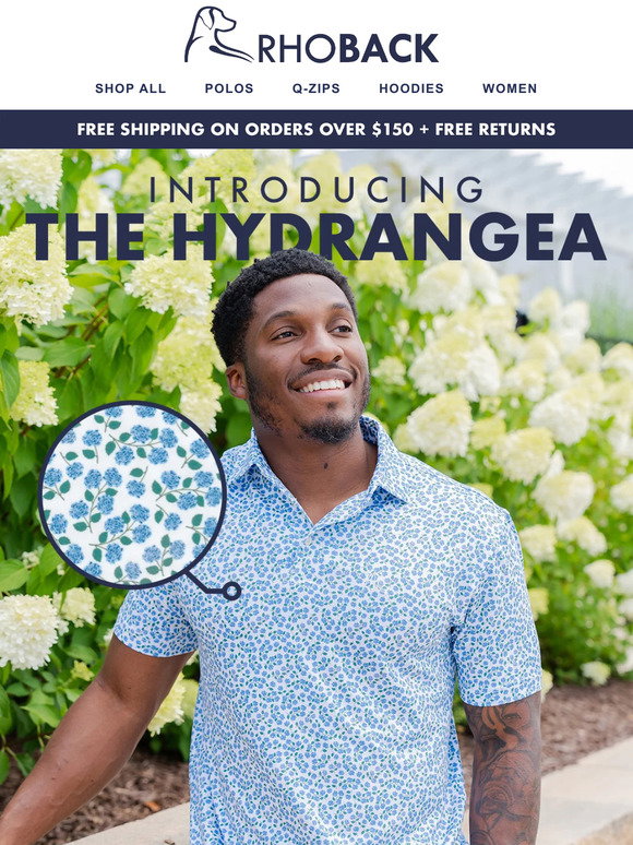 Rhoback: Introducing: The Hydrangea Polo | Milled