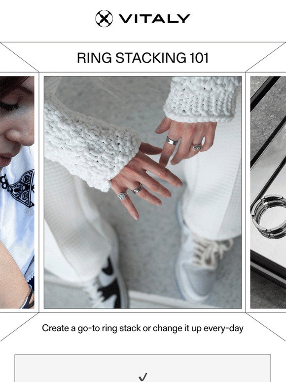 Vitaly: The best way to layer rings | Milled
