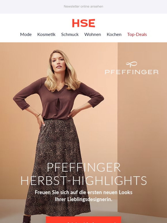 HSE24: Pfeffinger Mode – jetzt neue Looks sichern! | Milled