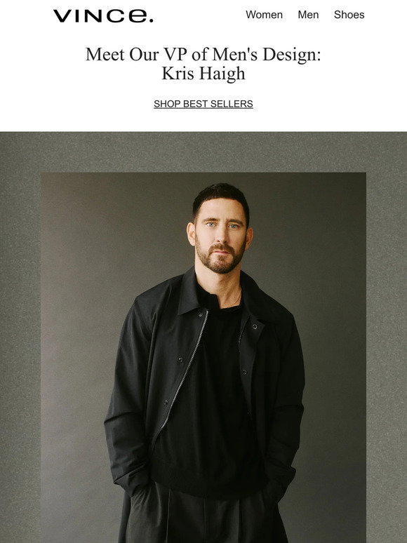 Vince: Meet The Man Behind Vince Menswear | Milled