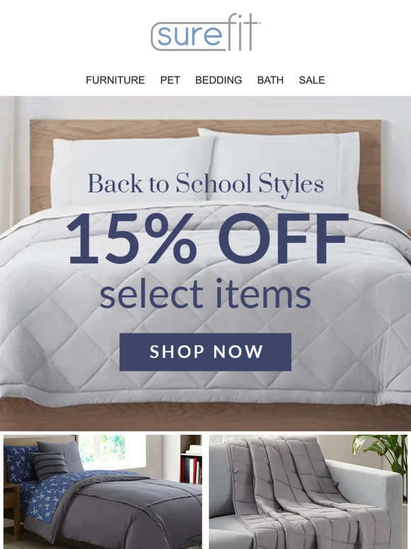 SureFit: Celebrate Going Back to School With Cool Looks For Your Room ...