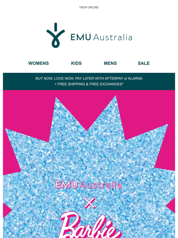 emu australia: Entering our Barbie Era 💕 EXCLUSIVE COLLECTION | Milled