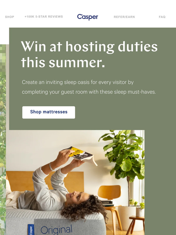 Casper: Make your guest room the best room. | Milled