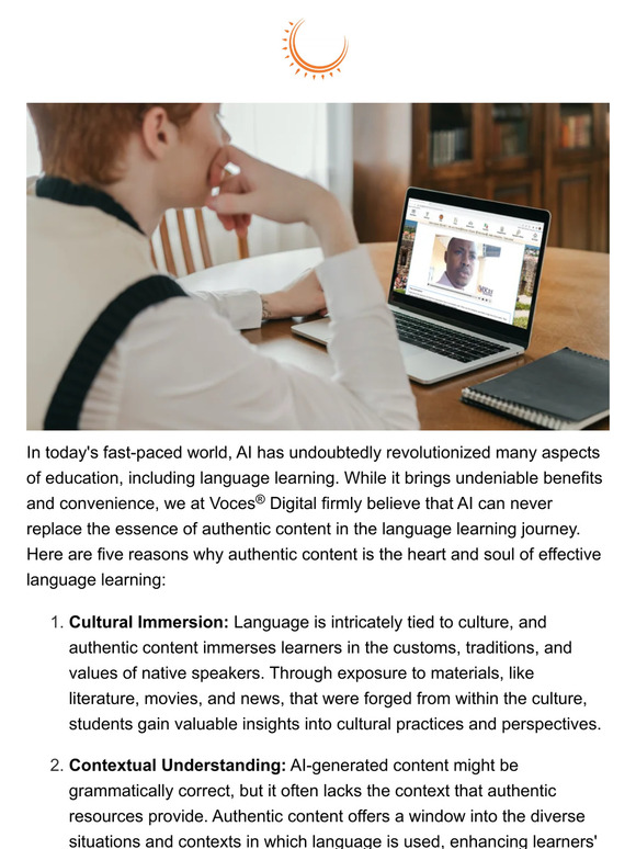 Teacher's Discovery: Harness the Power of Authentic Language Learning ...