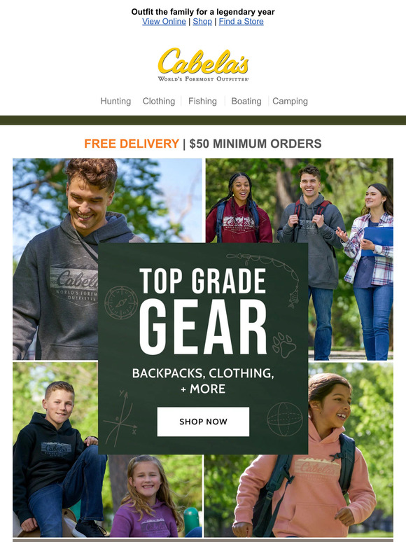 Cabela's: Shop Top Grade Gear From Cabela's! | Milled