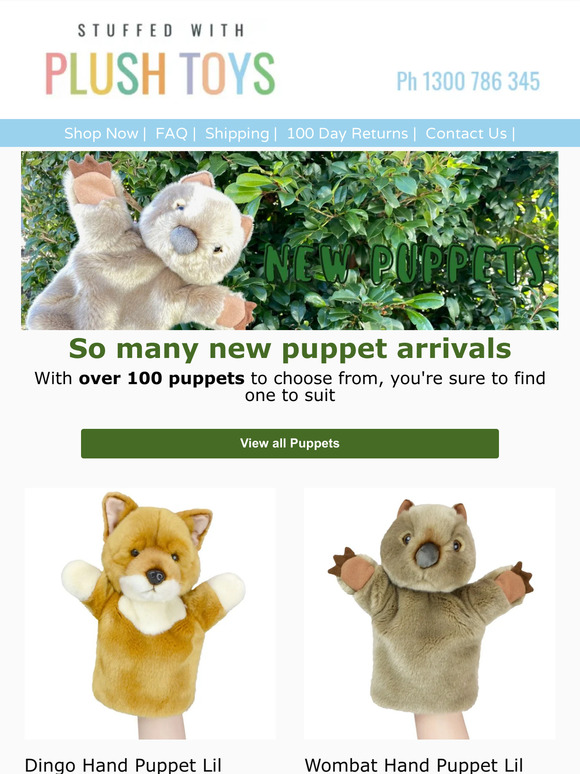 Stuffed With Plush Toys: New Puppet Arrivals | Milled