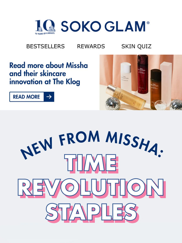 Soko Glam: NEW Top-Tier Innovation from Missha | Milled