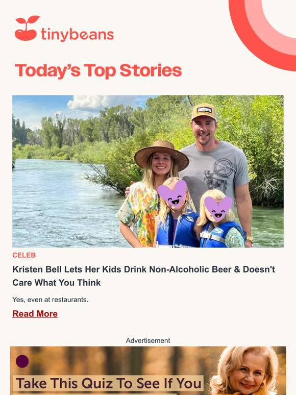 Tinybeans: Kristen Bell Lets Her Kids Drink Non-Alcoholic Beer, Ignores the Haters | Milled