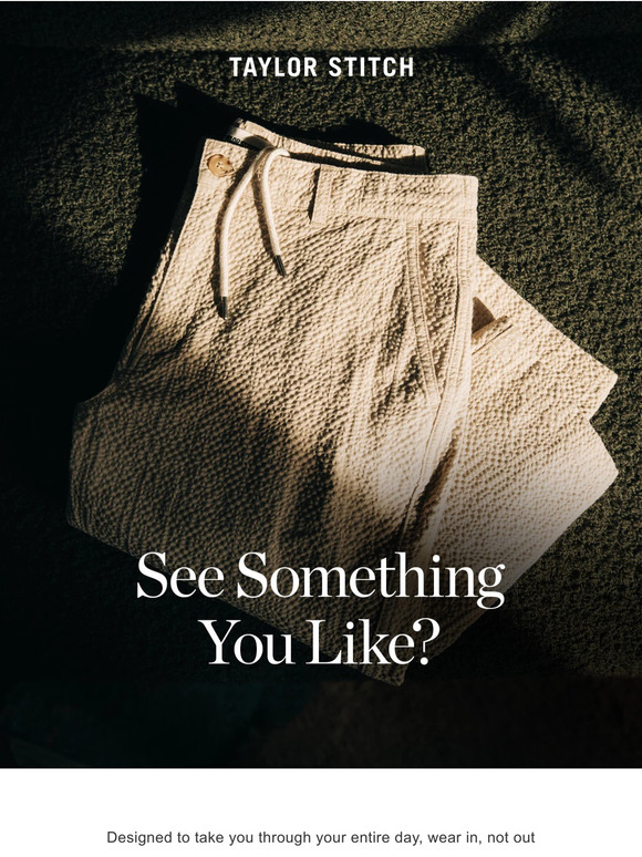 Taylor Stitch: The Best Trousers Around | Milled