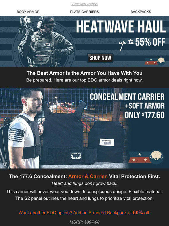 AR500 Armor: ⚡ The Best EDC Armor Deals Right Now | Milled