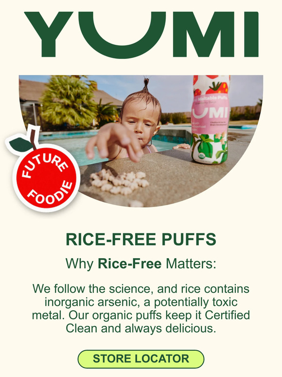 Yumi: Rice-Free Puffs for Future Foodies | Milled