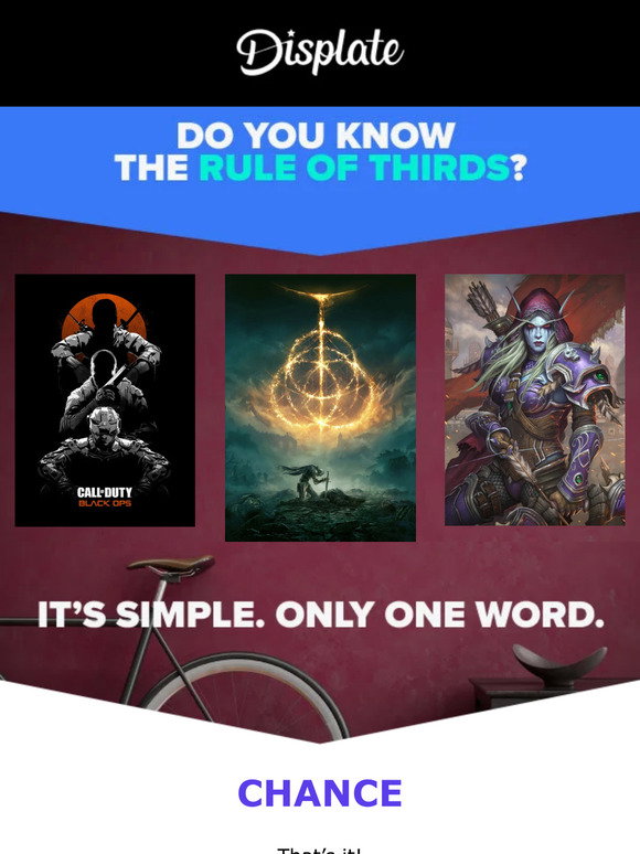Displate: 🥉 3 Displates = a FREE Displate | Milled