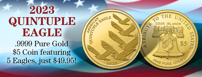 National Collector's Mint: Free Shipping! ★ 2023 .9999 Pure Gold ...