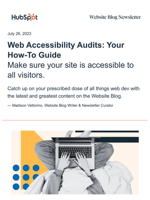 HubSpot: Web Accessibility Audits: Your How-To Guide | Milled