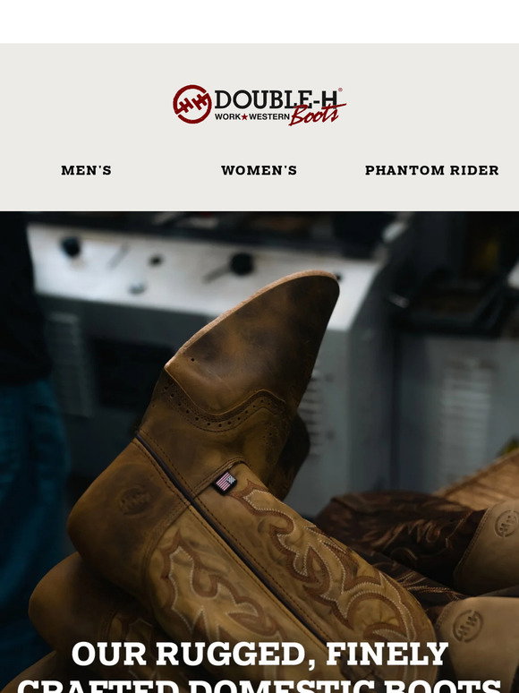 Double H: Feel the Pride of Wearing Double-H Boots! 🇺🇲 | Milled