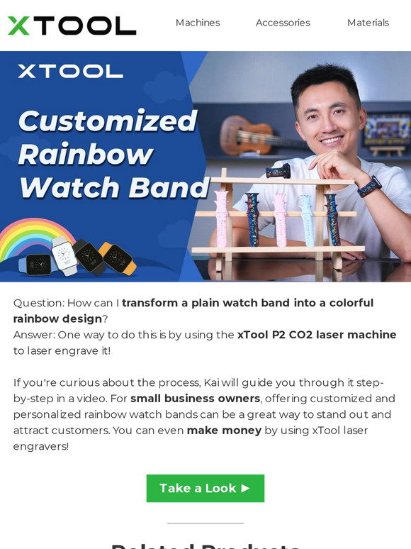 xTool: Hands-On Tutorial: Learn to Customize and Personalize Rainbow ...