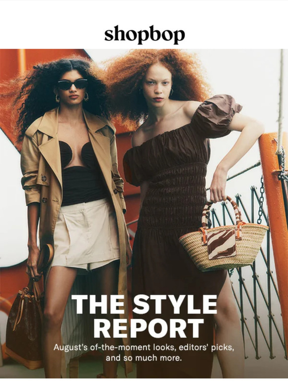 Shopbop: Your August shopping checklist | Milled