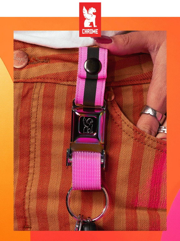 Chrome Industries: Grab Your NEW Iconic Mini Buckle Keychain | Milled