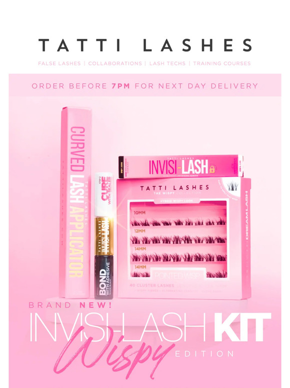 Tatti Lashes: Stop EVERYTHING A NEW Invisi-Lash Kit Is Here 👉 | Milled