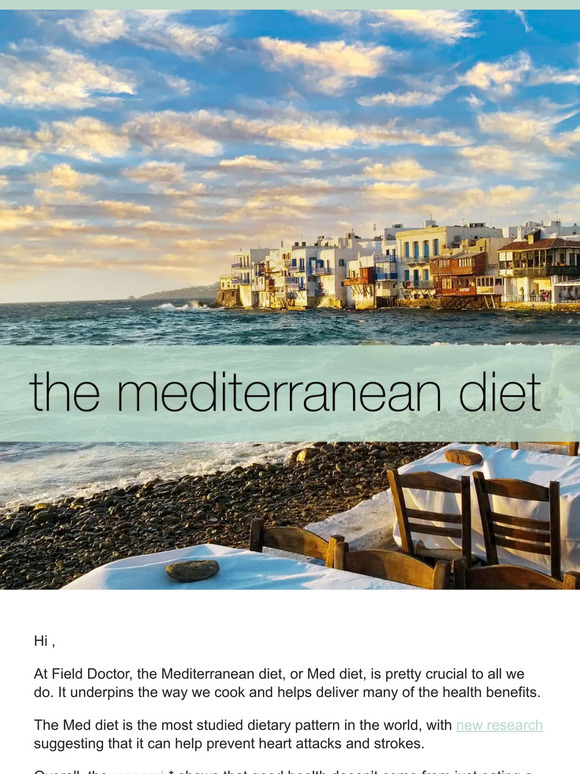 Field Doctor: What is the "Med diet" and why is it at the heart of all ...