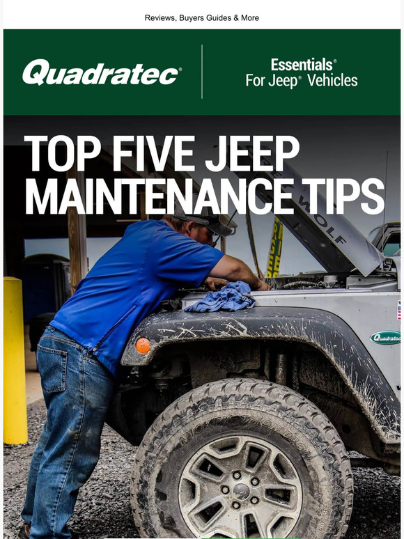 Quadratec: Top 5 Maintenance Tips, Rescue Gear & More | Milled