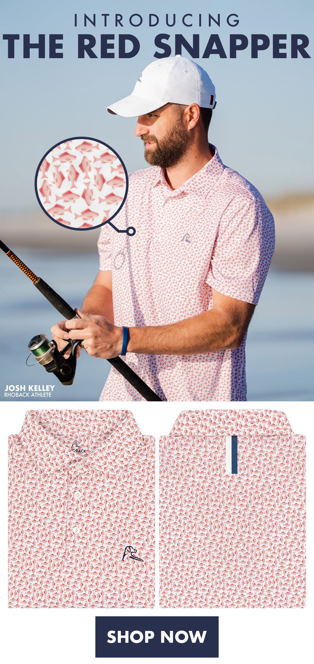 Rhoback: Introducing: The Red Snapper & Dolphin Polos | Milled