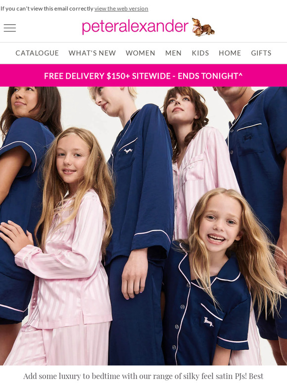 Peter Alexander: Chic, silky & classic! Our Satin PJs are a slice of luxury | Milled