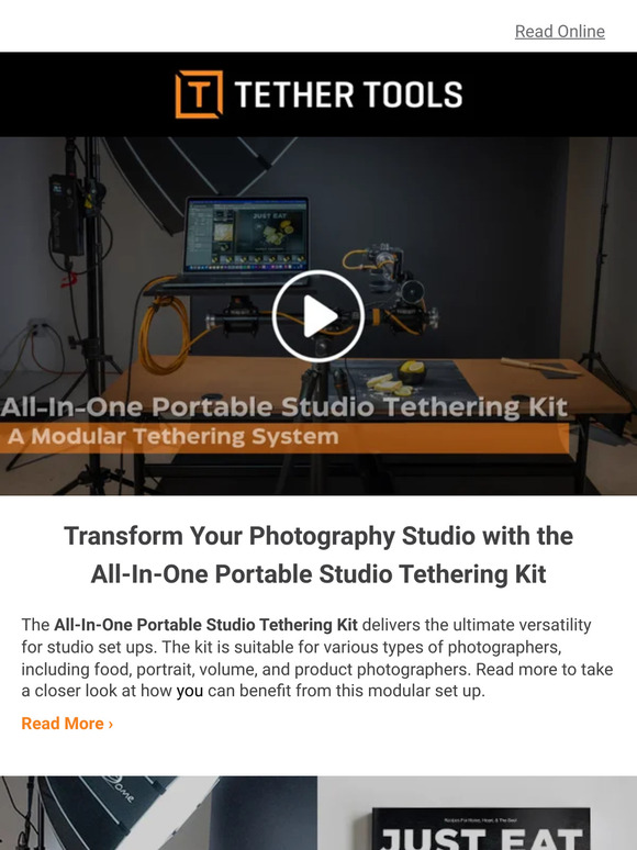 Tether Tools: The Ultimate Portable Tethering Kit | Milled
