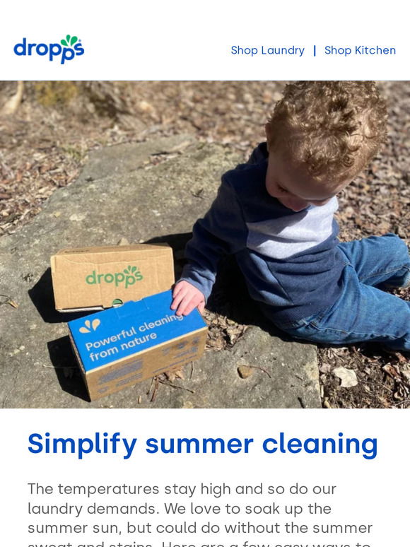 Dropps: Hot Weather Hacks | Milled