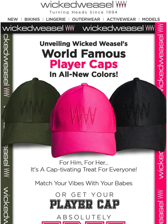 Wicked Weasel: Shimmer & Slay in our newest SEXY reveal + Get FREE Cap! 🐍 | Milled