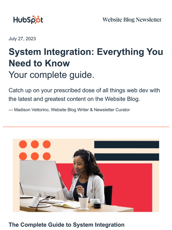 HubSpot: System Integration: Everything You Need to Know | Milled