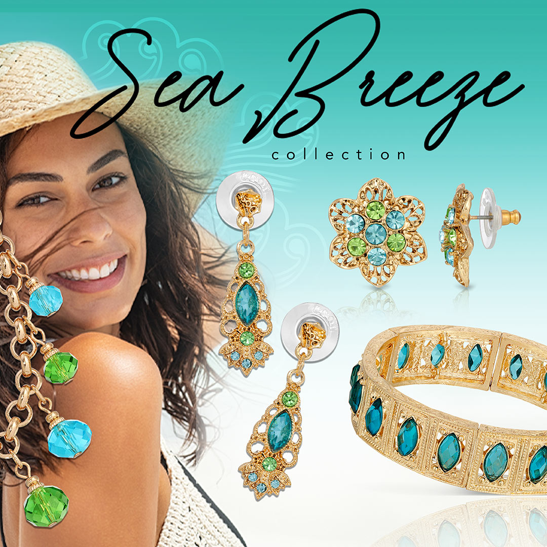 1928 Jewelry: Embrace the Sea Breeze Collection 🌊 | Milled