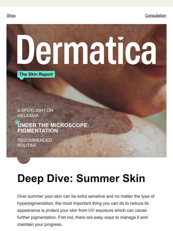 Dermatica: Your July Skin Report | Milled
