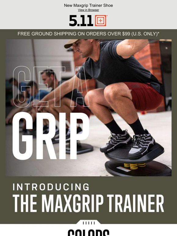 5.11 Tactical: NEW: MAXGRIP TRAINER | Milled