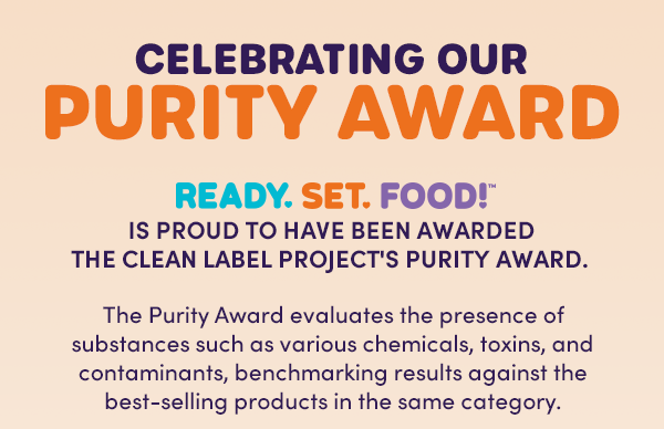 Ready Set Food: Safety First: Our Purity Award Win | Milled
