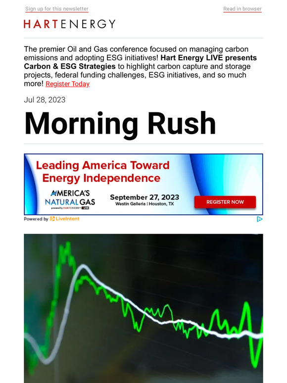 Hart Energy: Morning Rush: S&P 500: Energy Sector Shows Resilience ...