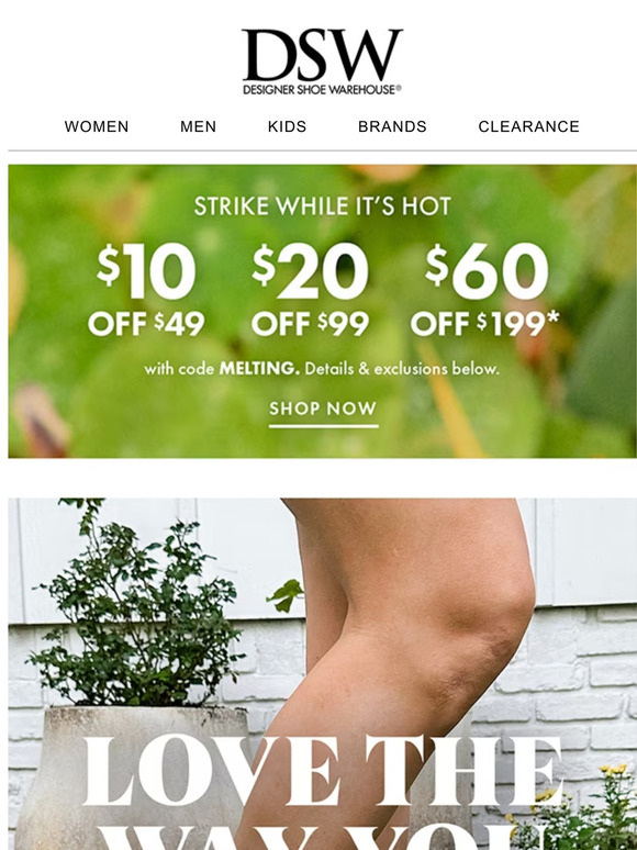 DSW: $60 off sneakers AND it’s Friday 🥳 | Milled