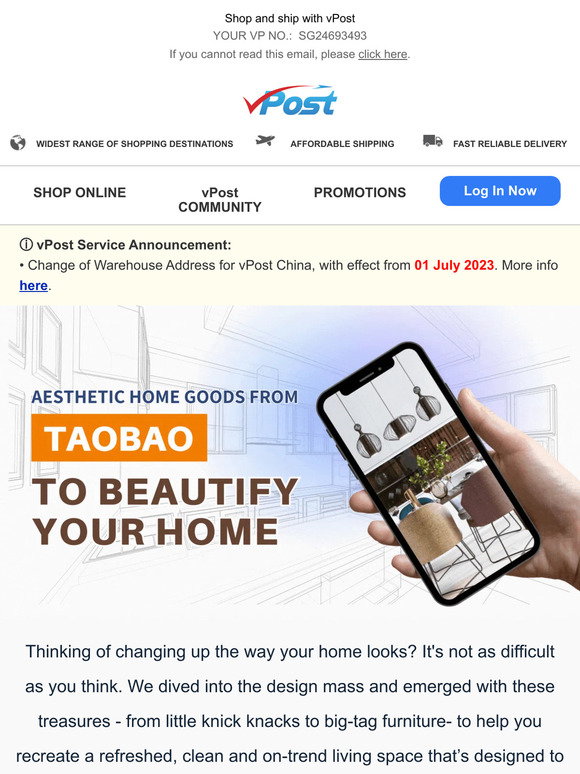 vPost: Create An Instagram-Worthy Home With These Taobao Goods | Milled