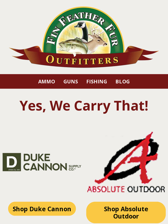 Fin Feather Fur Outfitters: Did You Know We Carry These Brands? | Milled