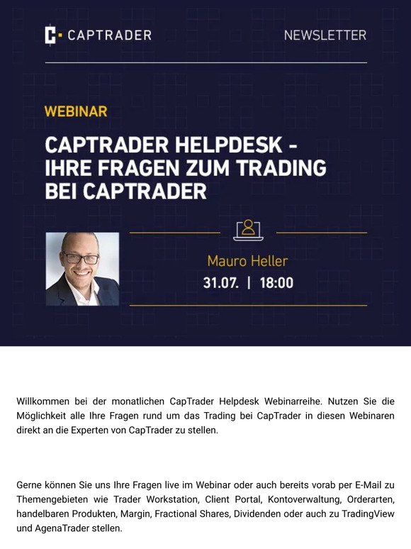 CapTrader: CapTrader Helpdesk - Ihre Fragen zum Trading bei CapTrader ...